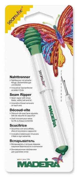 Madeira Seam-Fix Seam Ripper — AllStitch Embroidery Supplies