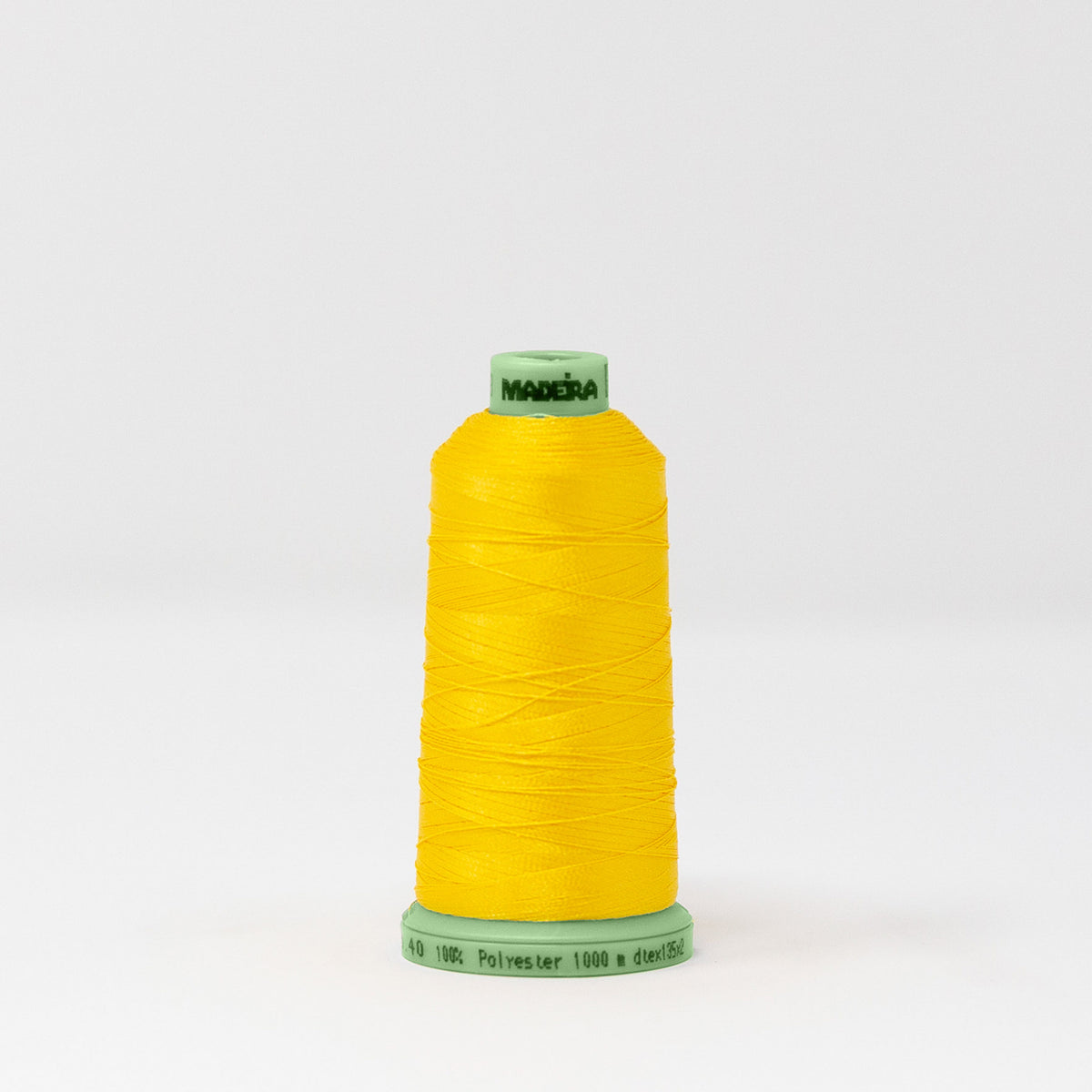 Madeira Polyneon Green #40, Embroidery Thread 1,100 yds - Color 1683 ...
