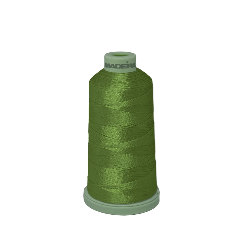 Madeira Polyneon Green #40, Embroidery Thread 1,100 yds - Color 1769 ...