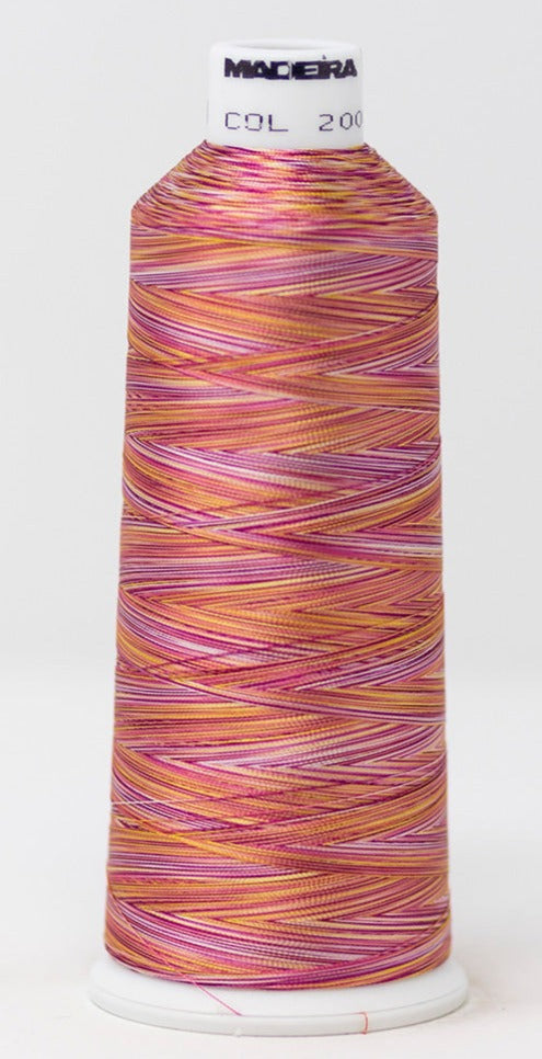 Madeira Rayon #40 | Machine Embroidery Thread | 5,500 Yards | Variegat ...
