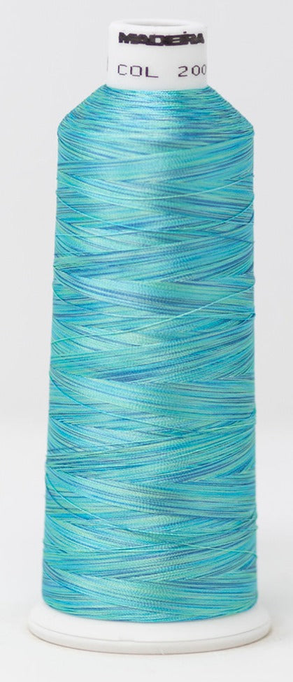 Madeira Rayon #40 | Machine Embroidery Thread | 5,500 Yards | Variegat ...