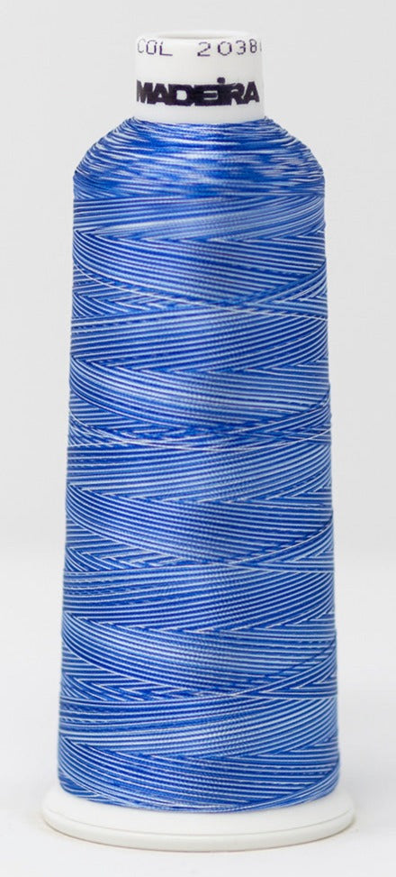 Madeira Rayon #40 | Machine Embroidery Thread | 5,500 Yards | Variegat ...