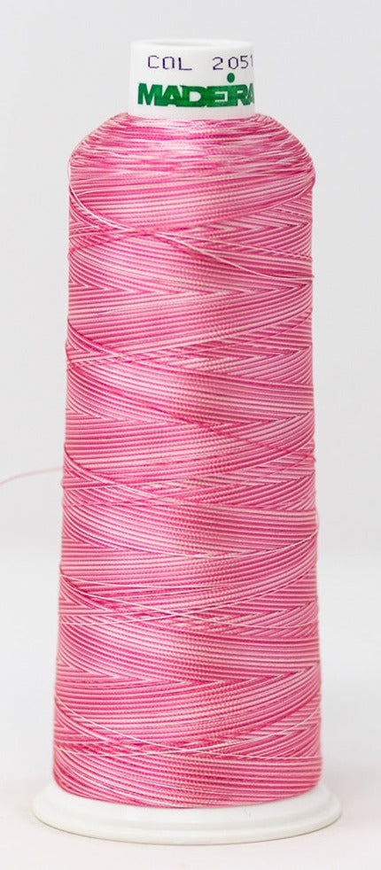 Madeira Rayon #40 | Machine Embroidery Thread | 5,500 Yards | Variegat ...