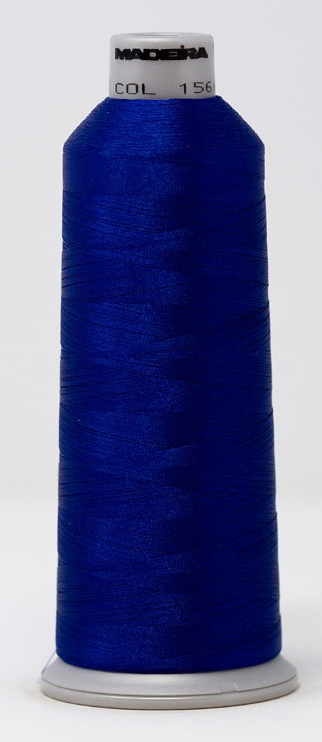 Madeira Polyester Embroidery Thread Color 1566 Brilliant Blue ...