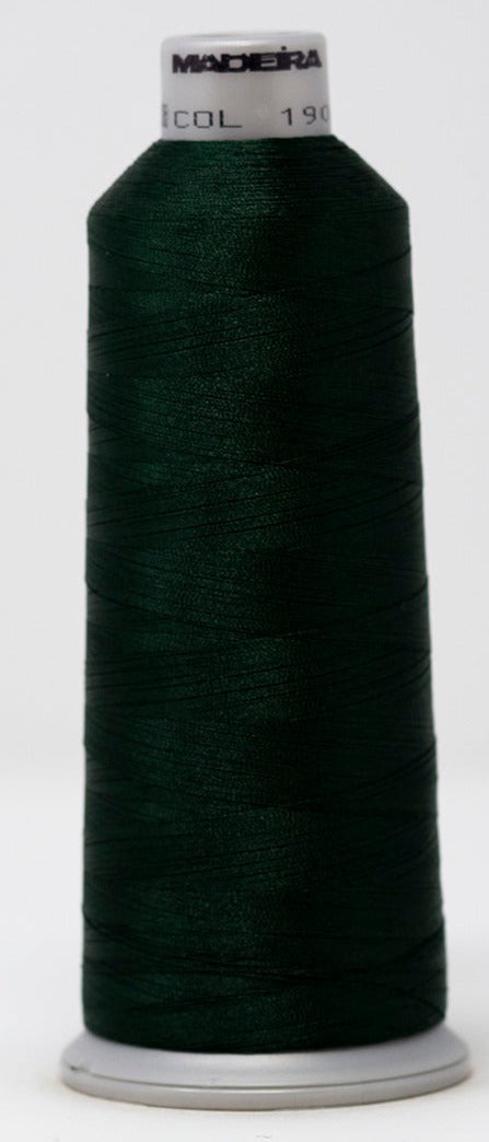 Madeira Polyneon Green #40, Embroidery Thread 5,500 yds - Color 1902 ...