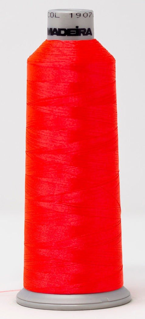 Madeira Embroidery Thread - Polyneon #40 Cones 5,500 yds - Color 1907 ...