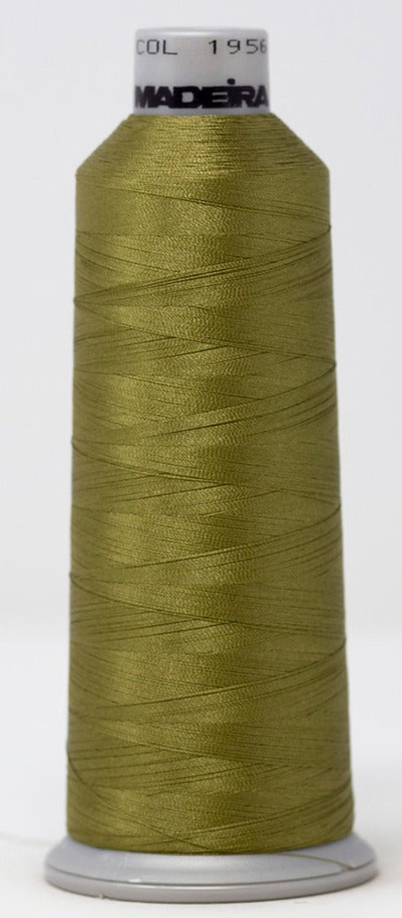 Madeira Polyneon Green #40, Embroidery Thread 5,500 yds - Color 1956 ...