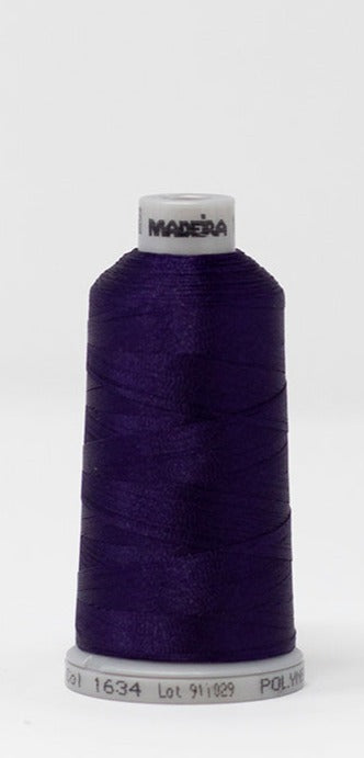 Madeira Polyneon #40 | Machine Embroidery Thread | 1,100 yards | 919-1 ...