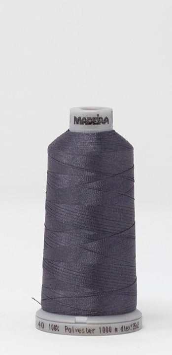 Madeira Polyneon #40 | Machine Embroidery Thread | 1,100 yards | 919-1 ...