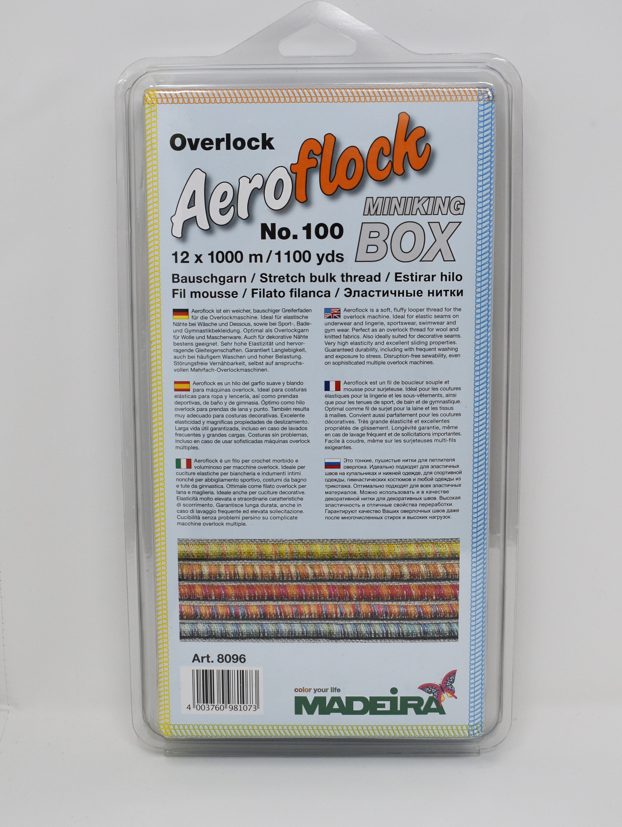 AeroFlock 100 Serger Thread Miniking Box — AllStitch Embroidery Supplies
