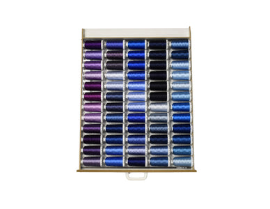 Madeira Classic Spool Assortment Chest - 387 Colors of Madeira Rayon ...