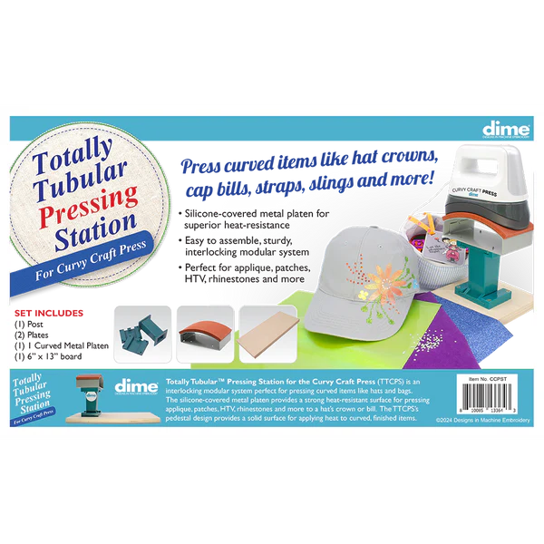 Totally Tubular Pressing Station for Curvy Craft Press — AllStitch ...