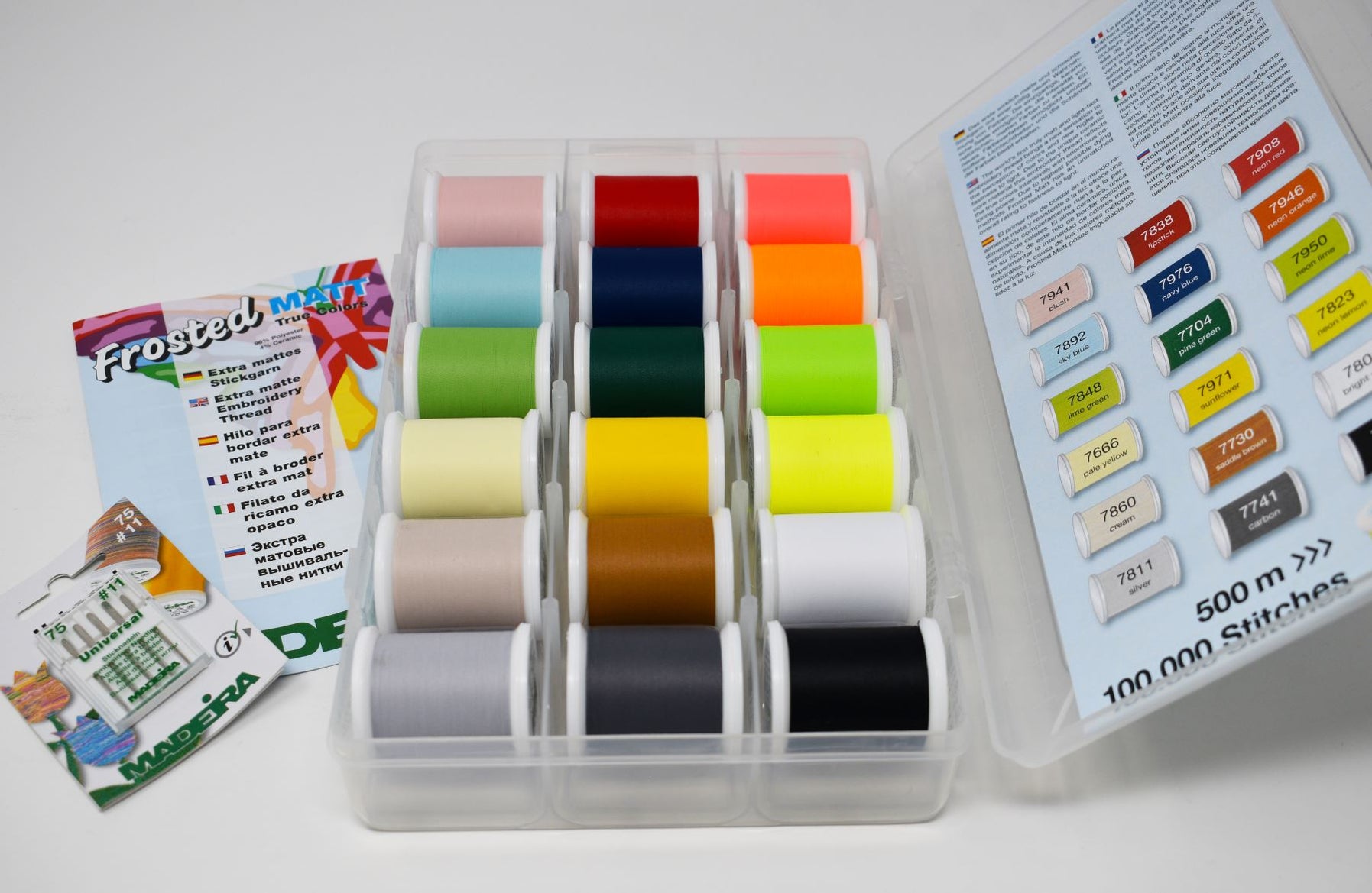 Frosted Matt 40 Embroidery Thread Assortment 8087 — AllStitch ...