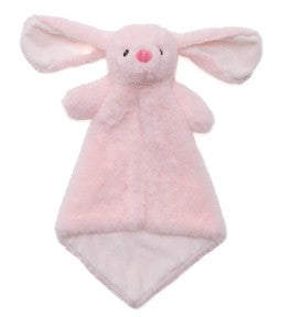 Cubbies Luvie Security Blanket - Pink Rabbit — AllStitch Embroidery Supplies