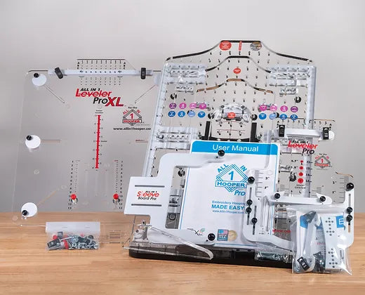 The All in 1 Hooper Pro XL Complete Kit for Embroidery Hooping ...