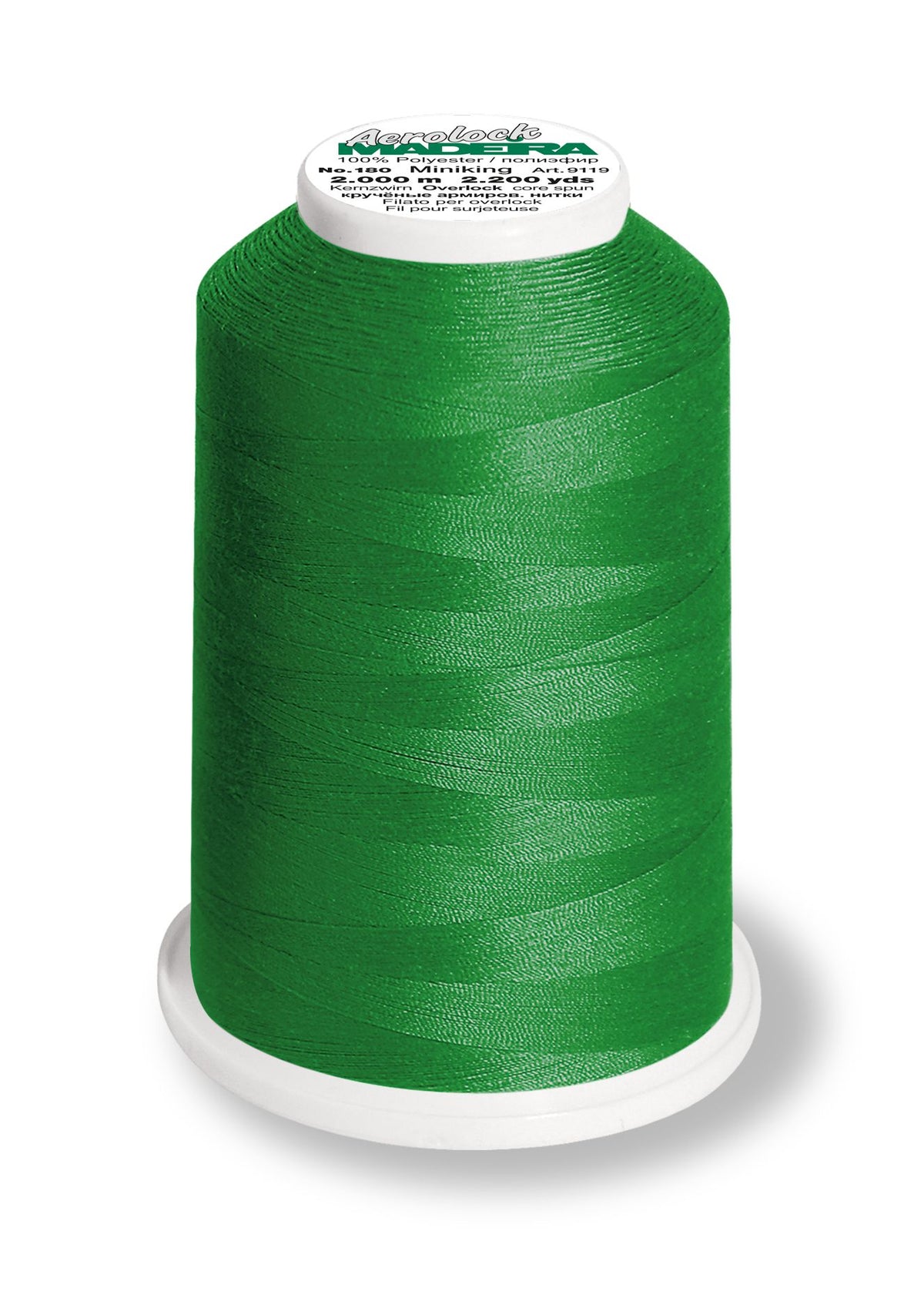 Madeira Aerolock 180 | Polyester Serger Sewing-Construction Thread | 2 ...