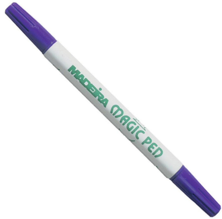 Madeira Magic Disappearing Marking Pen Violet — AllStitch Embroidery ...