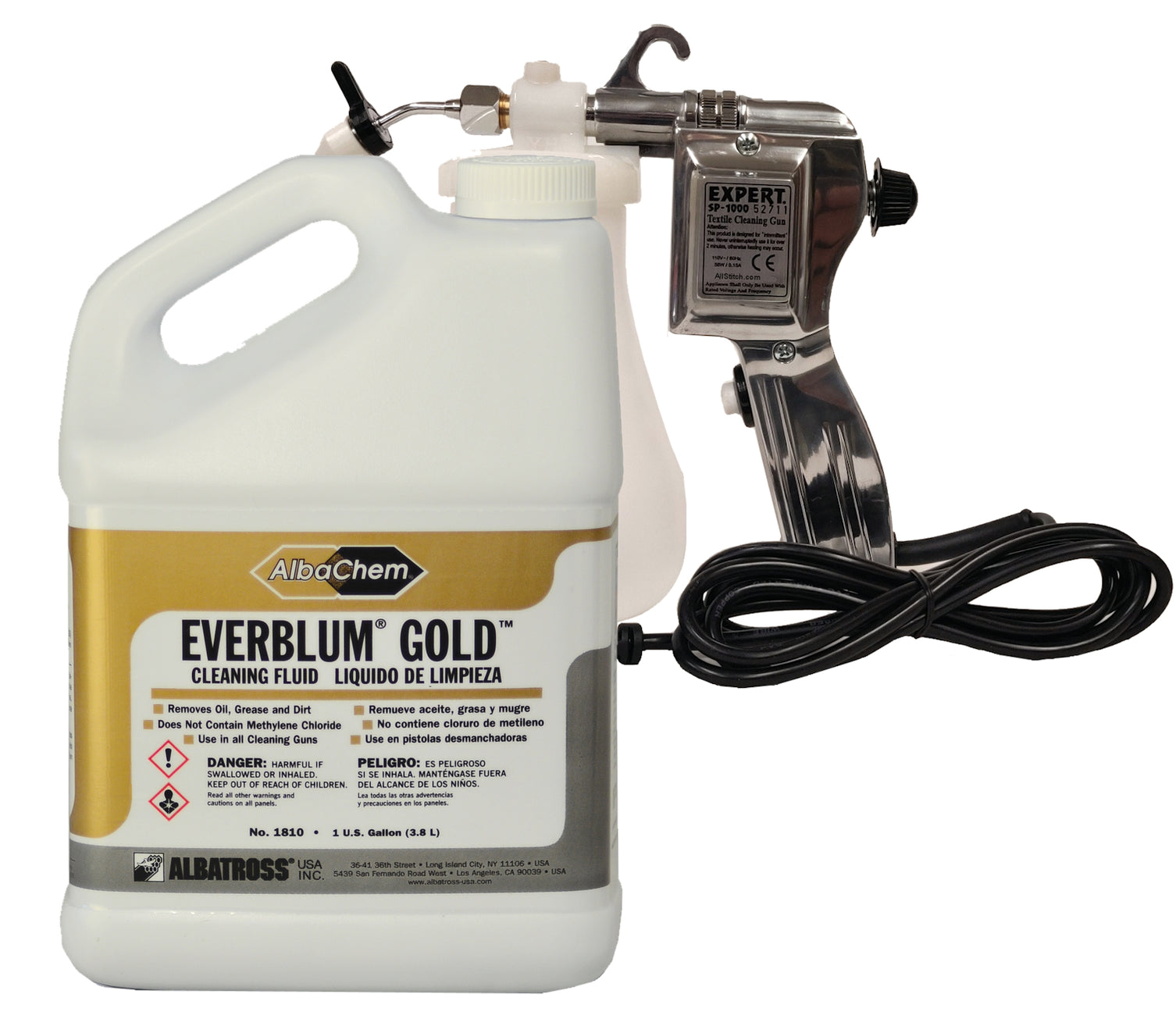 AlbaChem EverBlum Gold Cleaning Fluid - Albatross USA — AllStitch ...