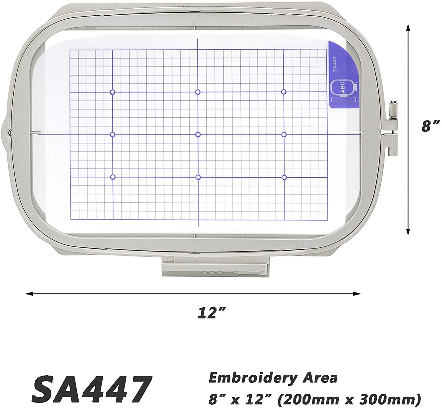 Embroidery Hoops for Single Needle Home Embroidery Machines — AllStitch ...
