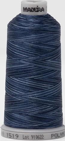 Madeira Multi-Color Embroidery Thread Color 1519 — AllStitch Embroidery ...
