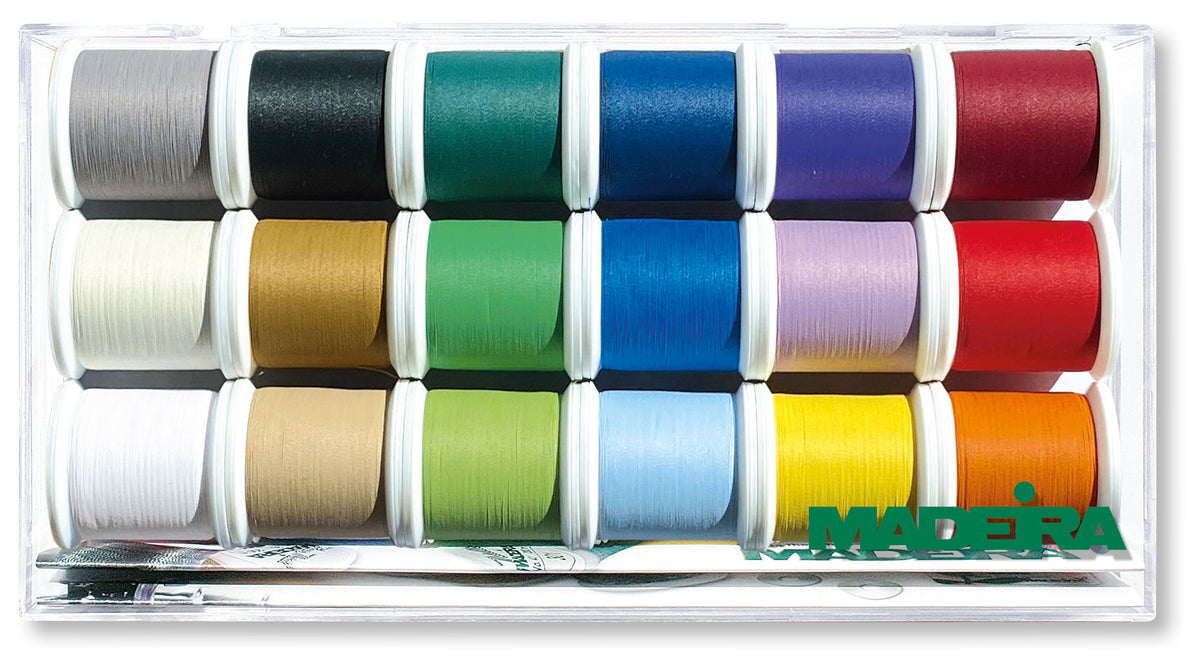Frosted Matt 40 Embroidery Thread Assortment — AllStitch Embroidery ...