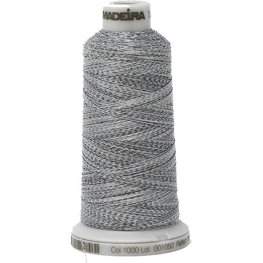 Madeira Reflective Embroidery Thread - Silver — AllStitch Embroidery ...