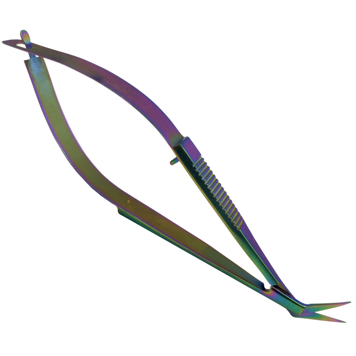 Rainbow Squeezer Jump Stitch Scissors — AllStitch Embroidery Supplies