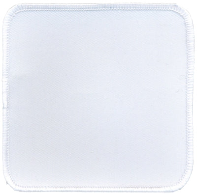 Square Blank Patch 3" x 3" White Patch w/White — AllStitch Embroidery ...